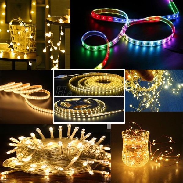 Dây đèn LED siêu nhỏ - giảm giá kịch sàn chỉ 8K