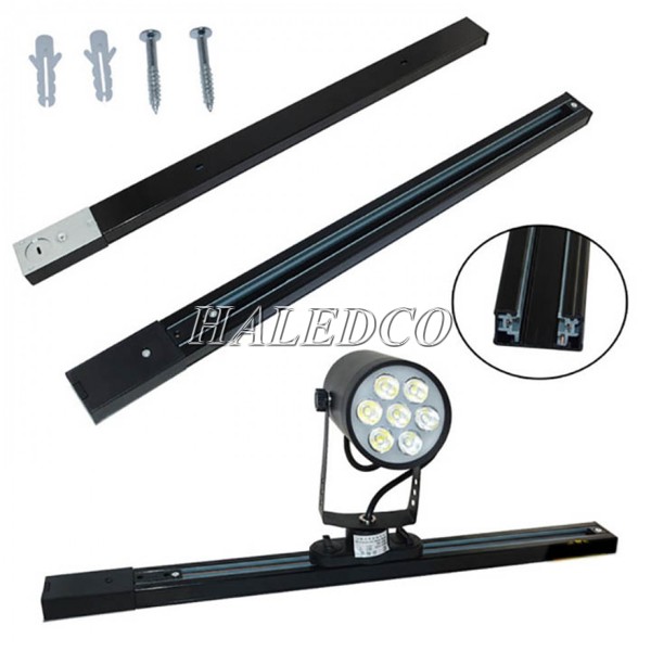 Tổng hợp mọi kích thước thanh ray đèn rọi 1m, 1.5m, 2m