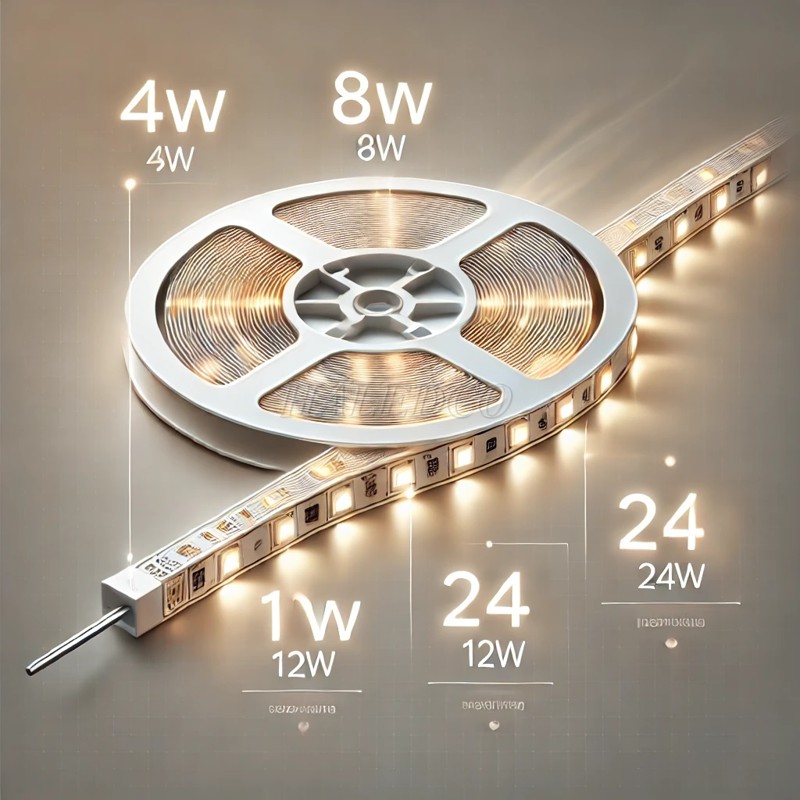 Công suất đèn LED dây và cách tính công suất nguồn LED