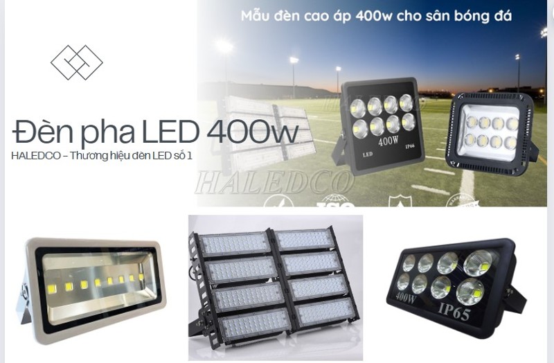 Đèn pha LED 400w giá rẻ nhất, giảm 45% [T1/2026]