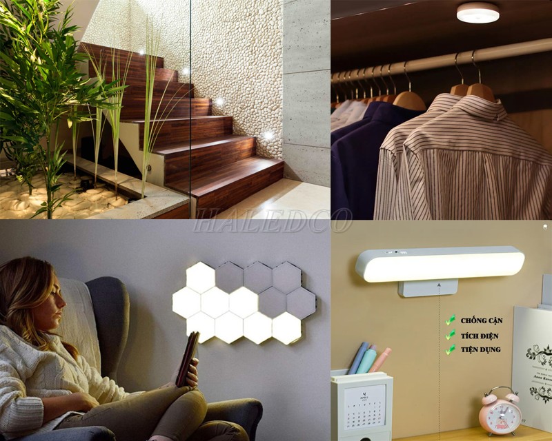 9 đèn LED dán tường cảm ứng siêu bền - rẻ nhất 2026